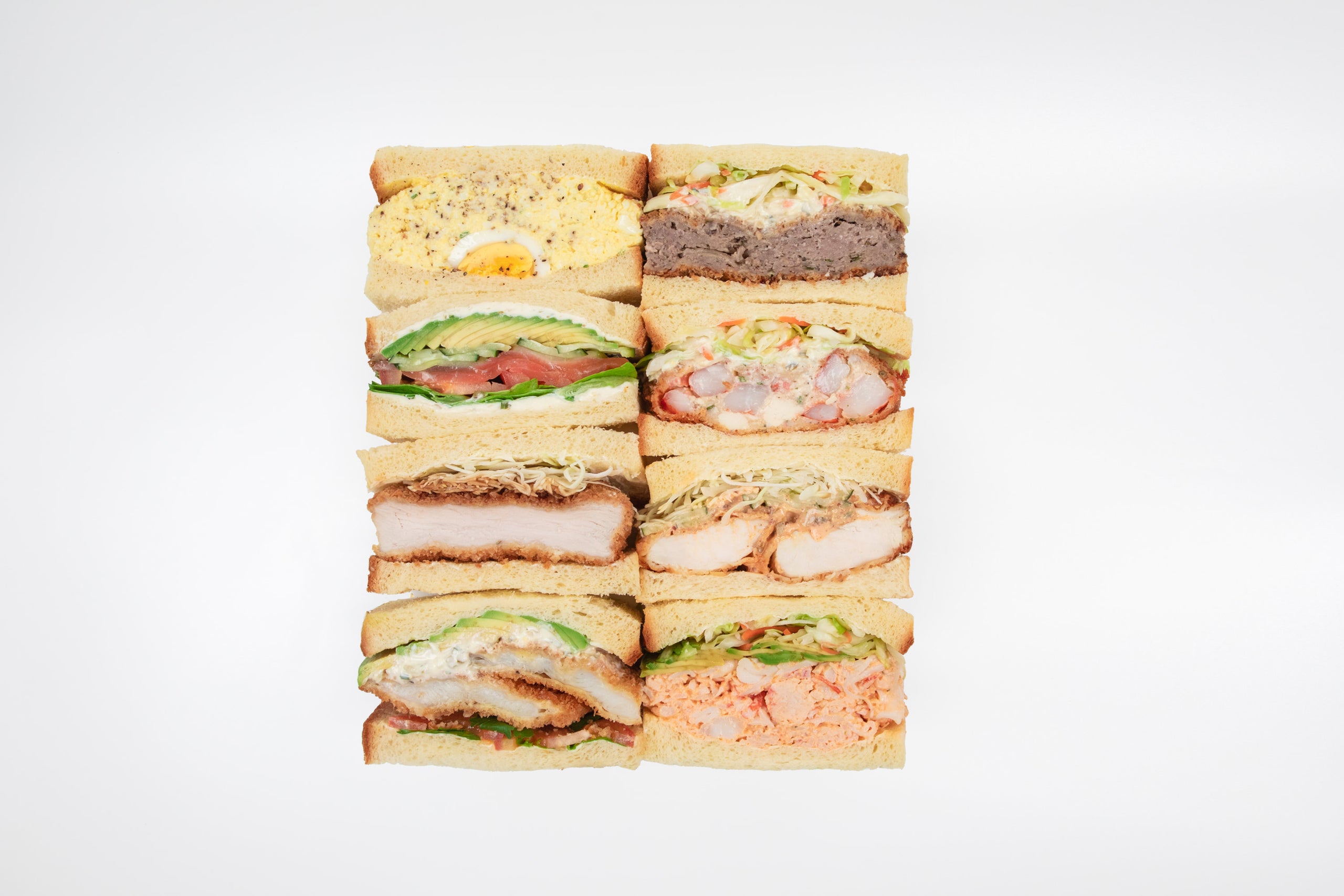 Sando San (Sampler 8pcs) | Choo Sando & Omakase